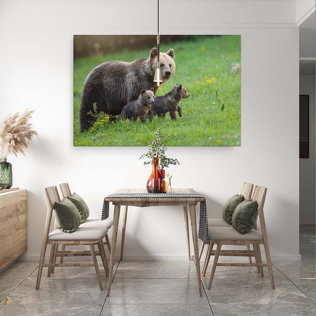 Canvas Beer met babies 2 - FotoprintXL