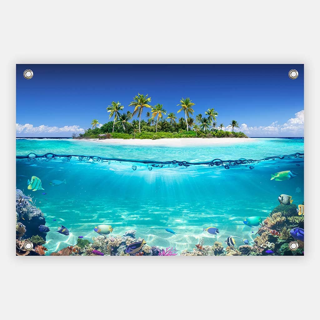 Tuindoek Bounty eiland - FotoprintXL