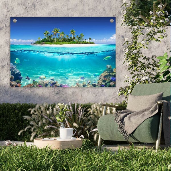 Tuindoek Bounty eiland - FotoprintXL